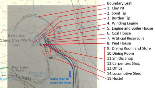 Red lake china clay workings – extraction – Dartmoor Explorations