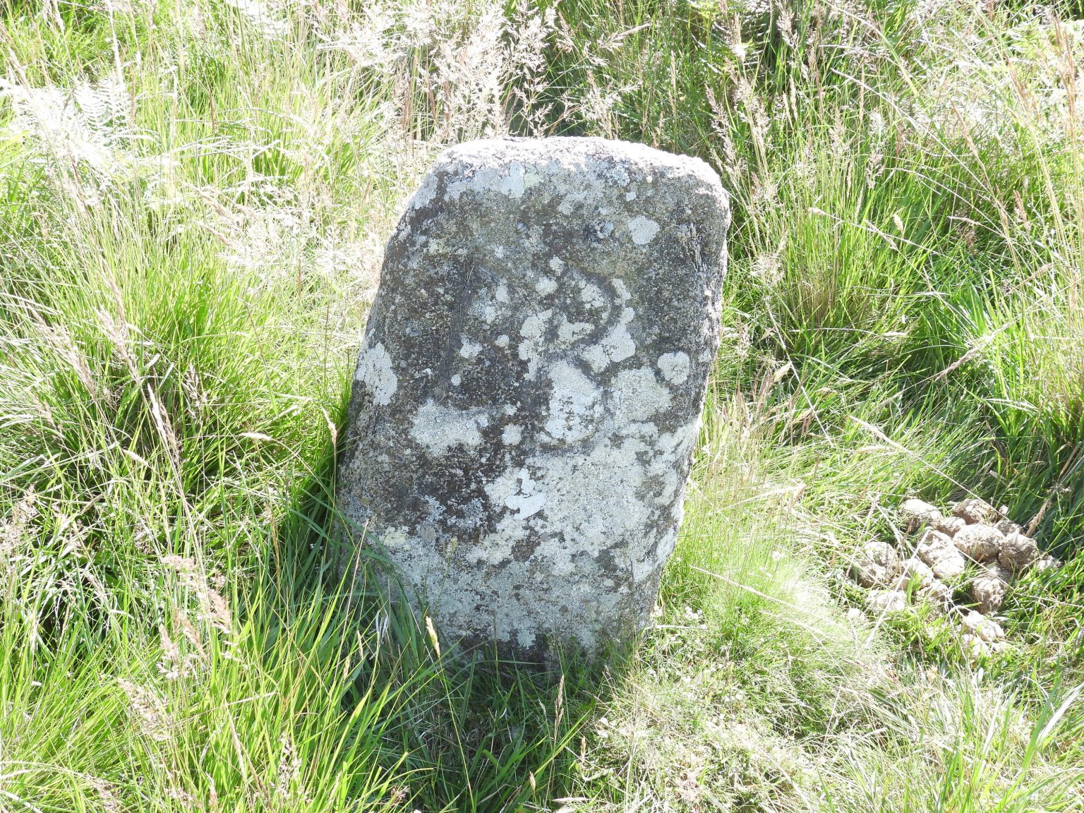 Boundstones on Southern (Moorland Section) of Belstone Parish Boundary ...