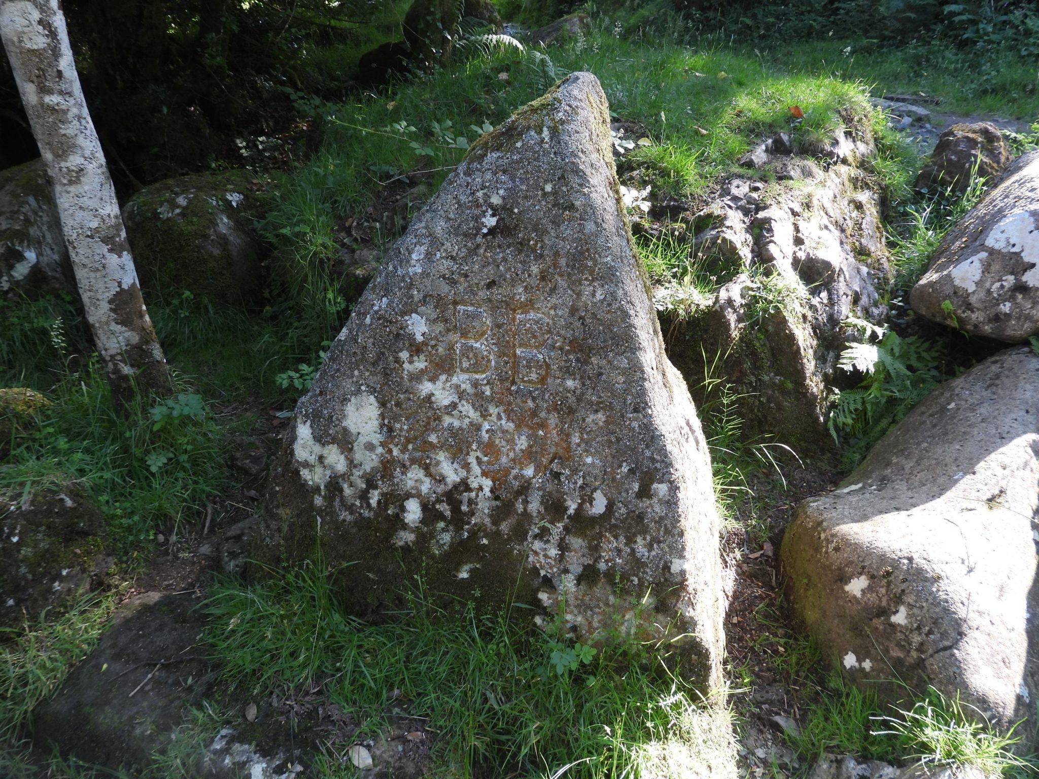Boundstones on Southern (Moorland Section) of Belstone Parish Boundary ...