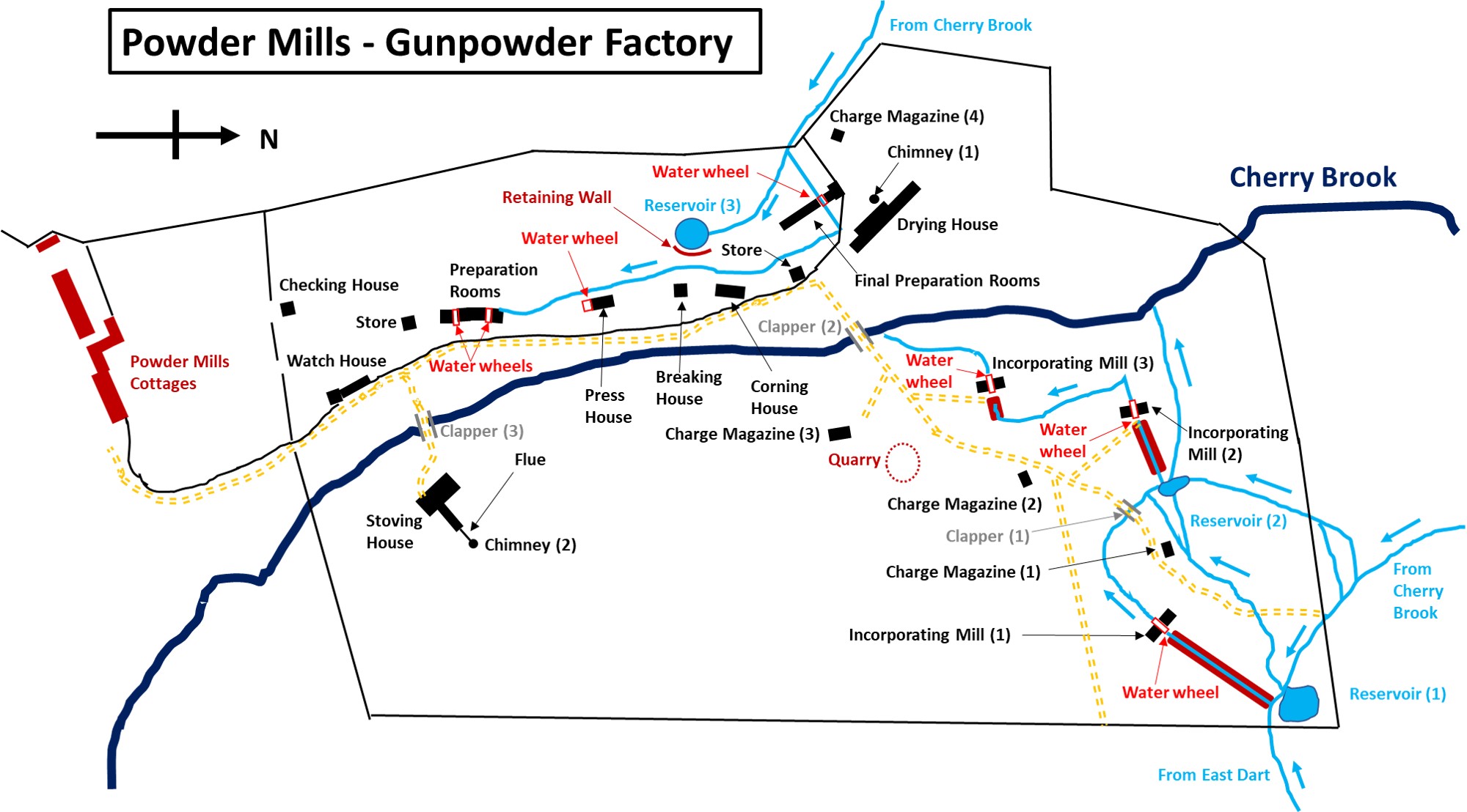Powder Mills – Gunpowder Factory – Dartmoor Explorations