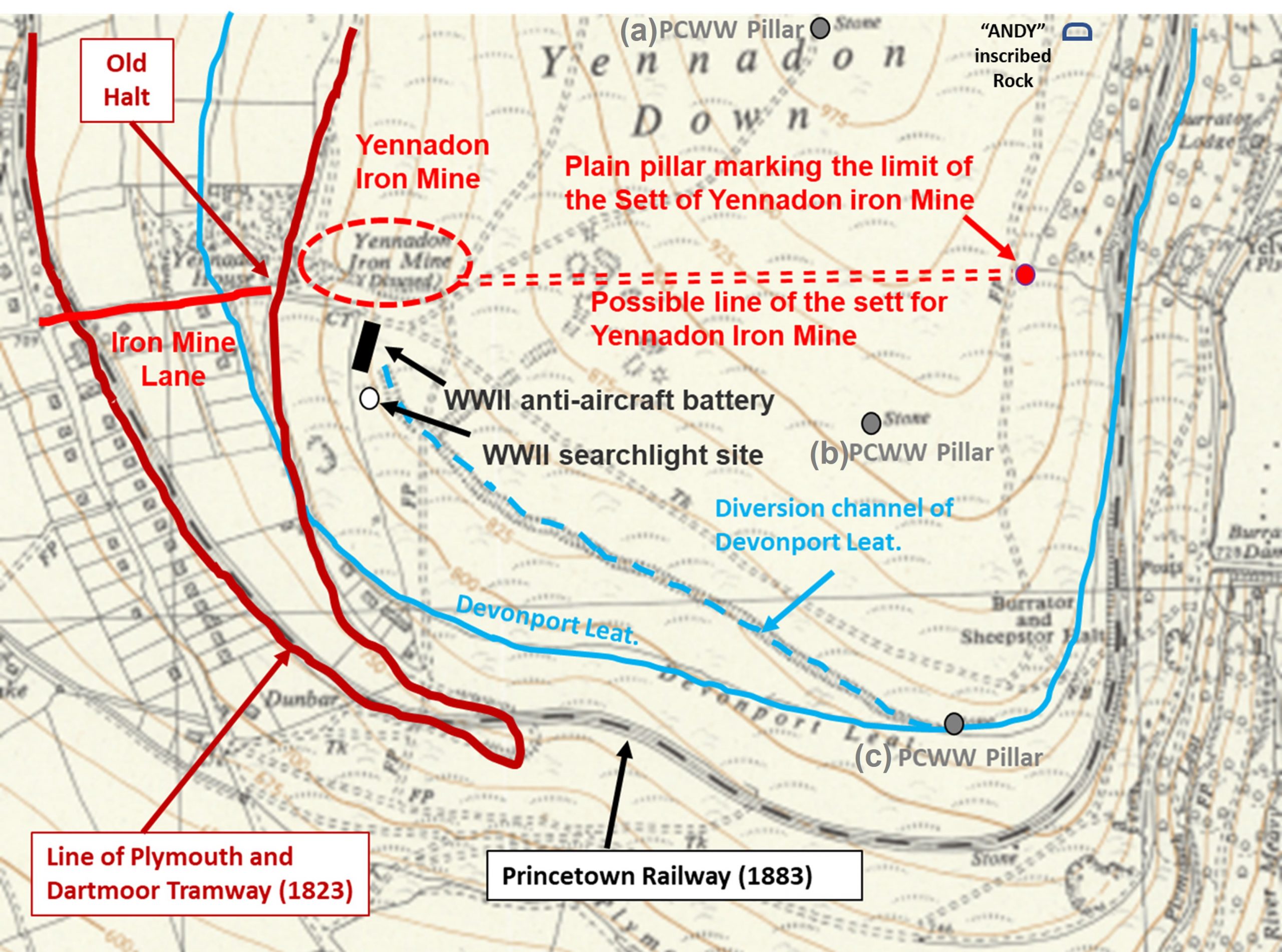 Yennadon Down – an exploration – Dartmoor Explorations