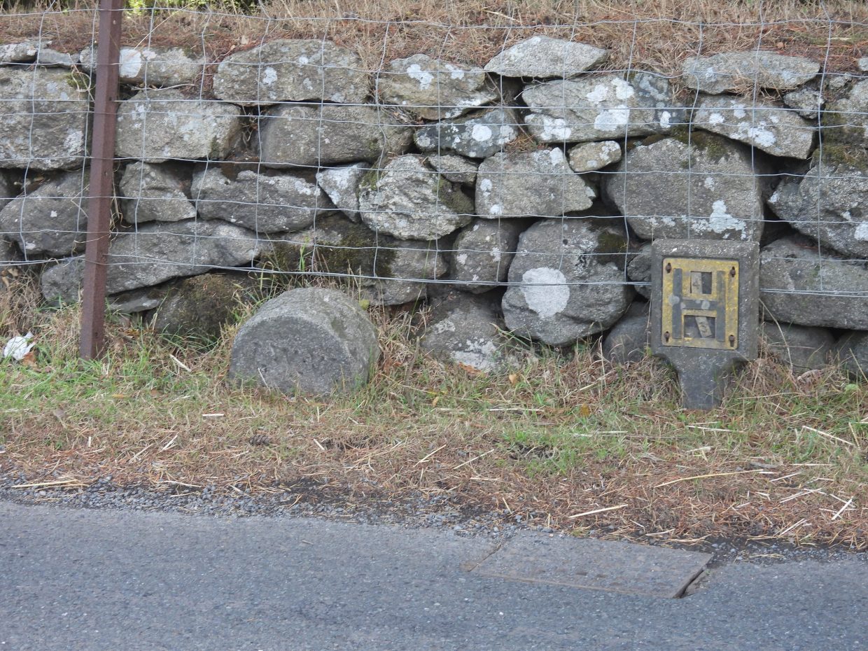 Ilsington Water Works Fire Hydrant Stones – Dartmoor Explorations