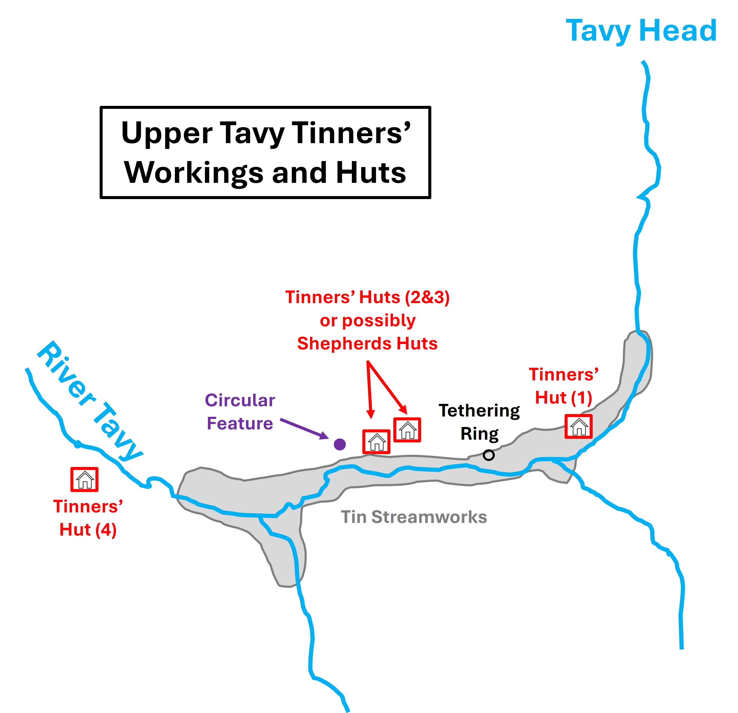 Upper Tavy Tinners’ Workings and Huts – Dartmoor Explorations